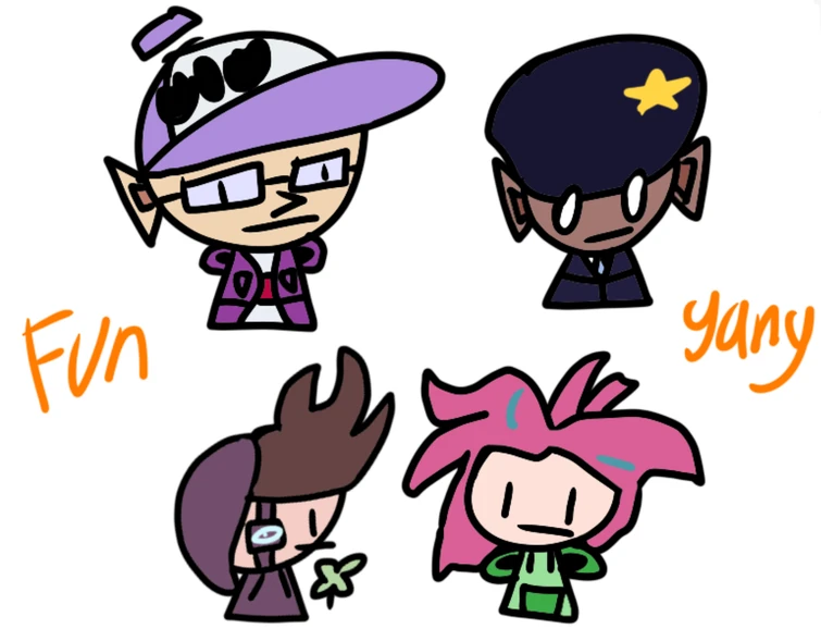 I drew the fun gang | Fandom