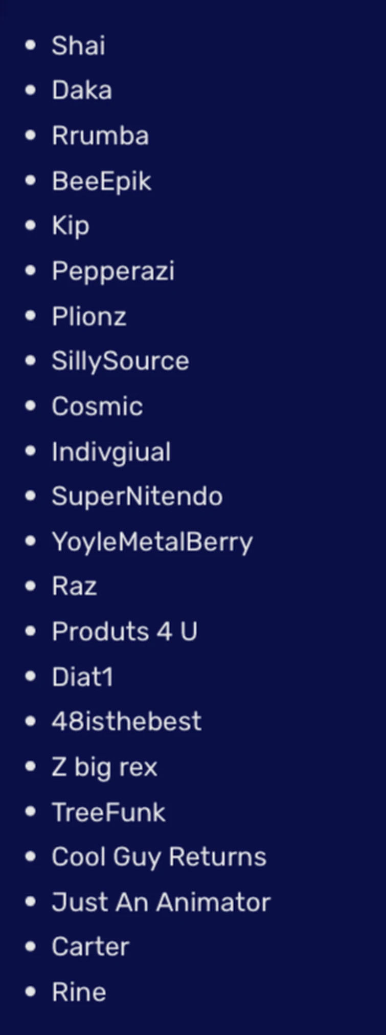 Friend list | Fandom
