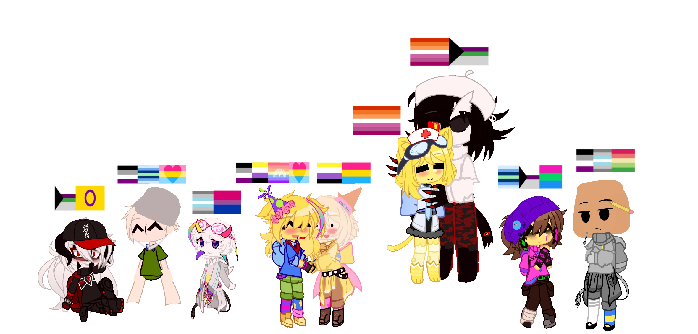 New Regretevator pride headcanons (I also contained most canon stuff ...