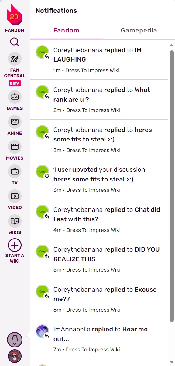 corey ur taking over my notifications 😶😶😰😰 /j | Fandom