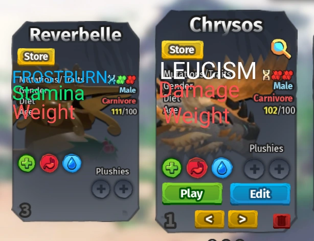 Trading Mut +/or Double red traits | Fandom