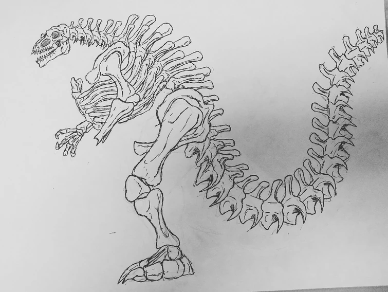 Z. Godzilla Skeletal Reference (As of Now) | Fandom
