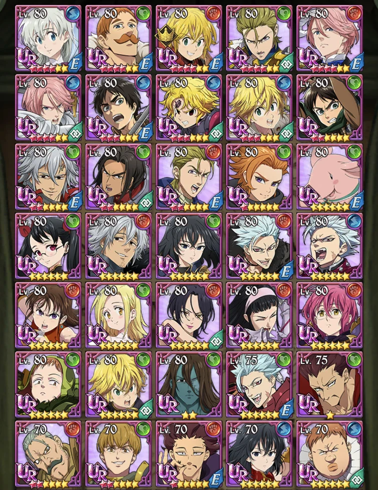 Does anyone have any Ideas for teams in the 7DS app? | Fandom