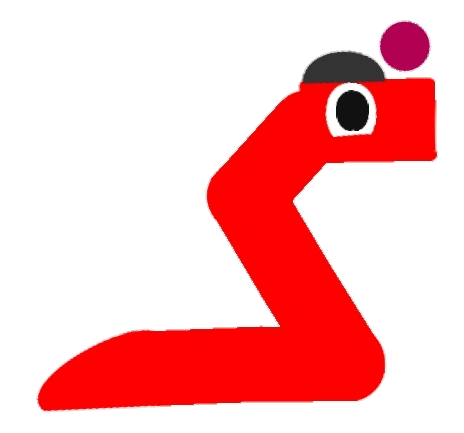 Channel Worm looks like a T rex from My Kidso | Fandom