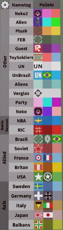 Skin Color Pallets | Fandom