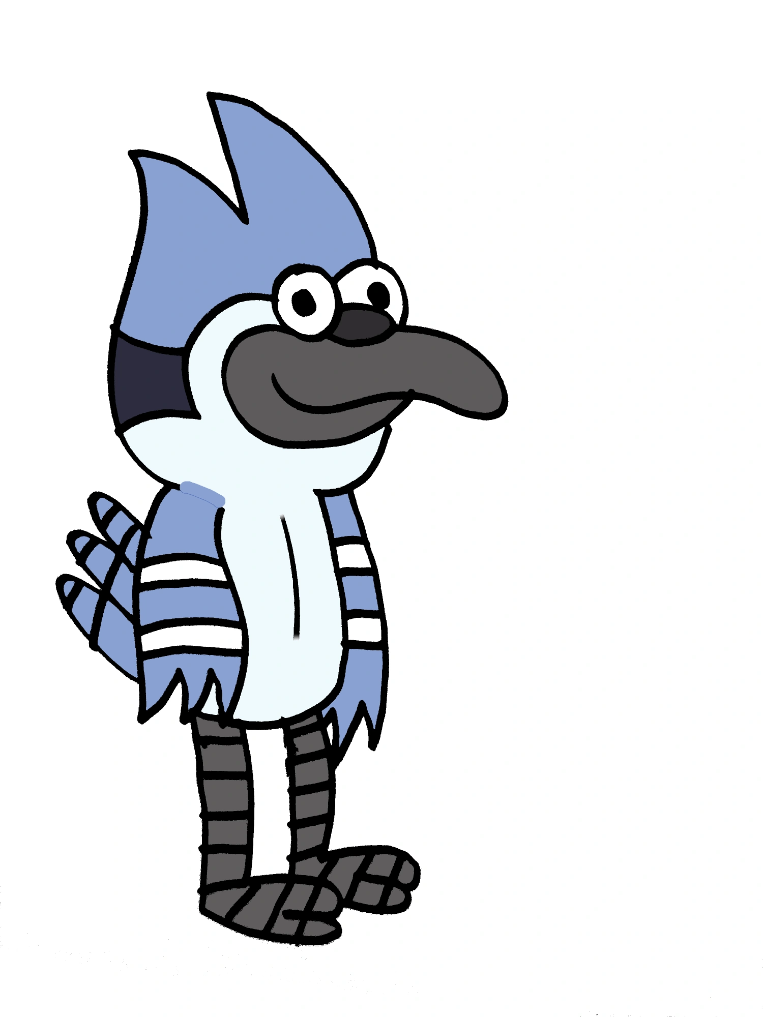 My drawing of Mordecai | Fandom