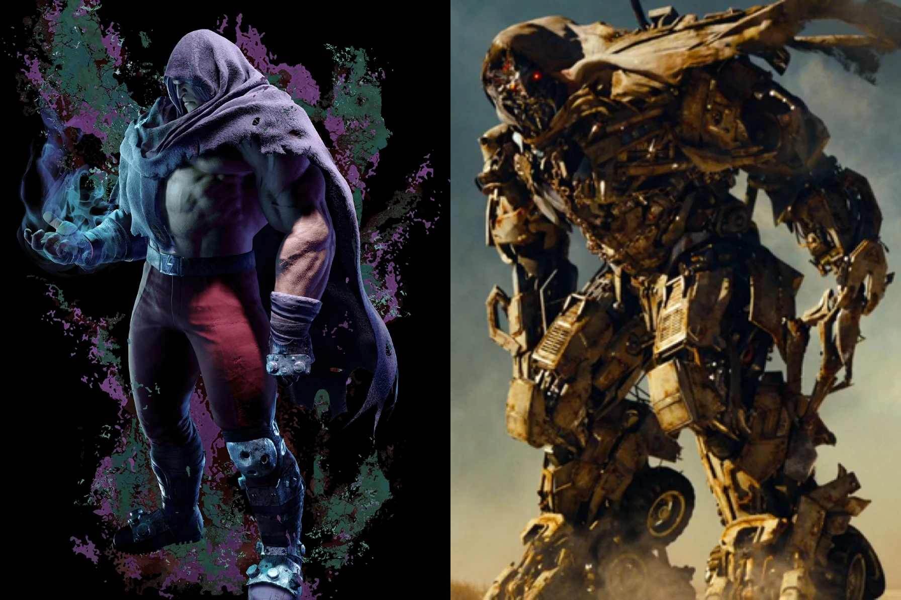 M. Bison in "Street Fighter 6" looks like Megatron in "Transformers ...