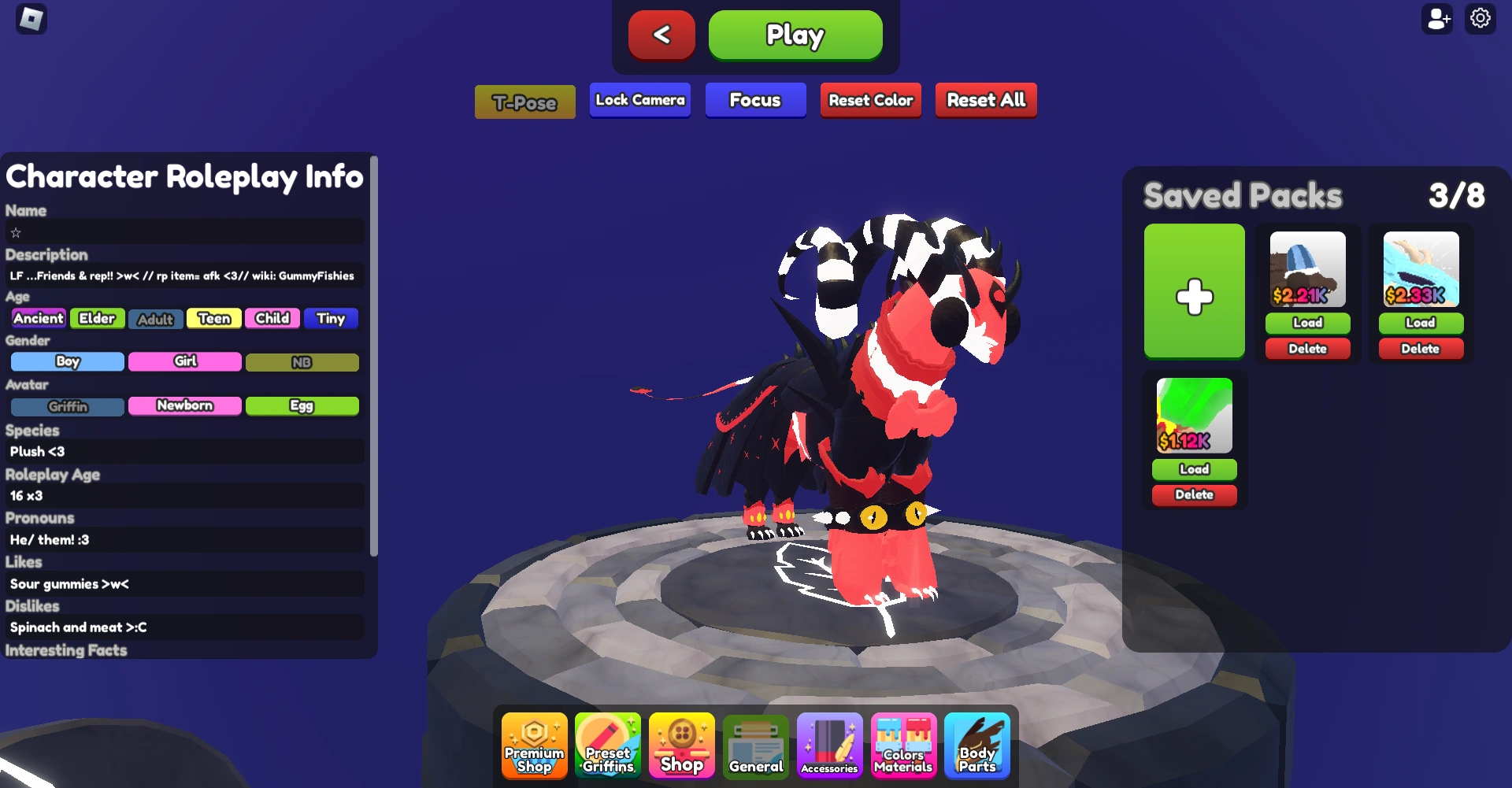 Making custom Heads/ morphs!! (TAKEN!!) | Fandom