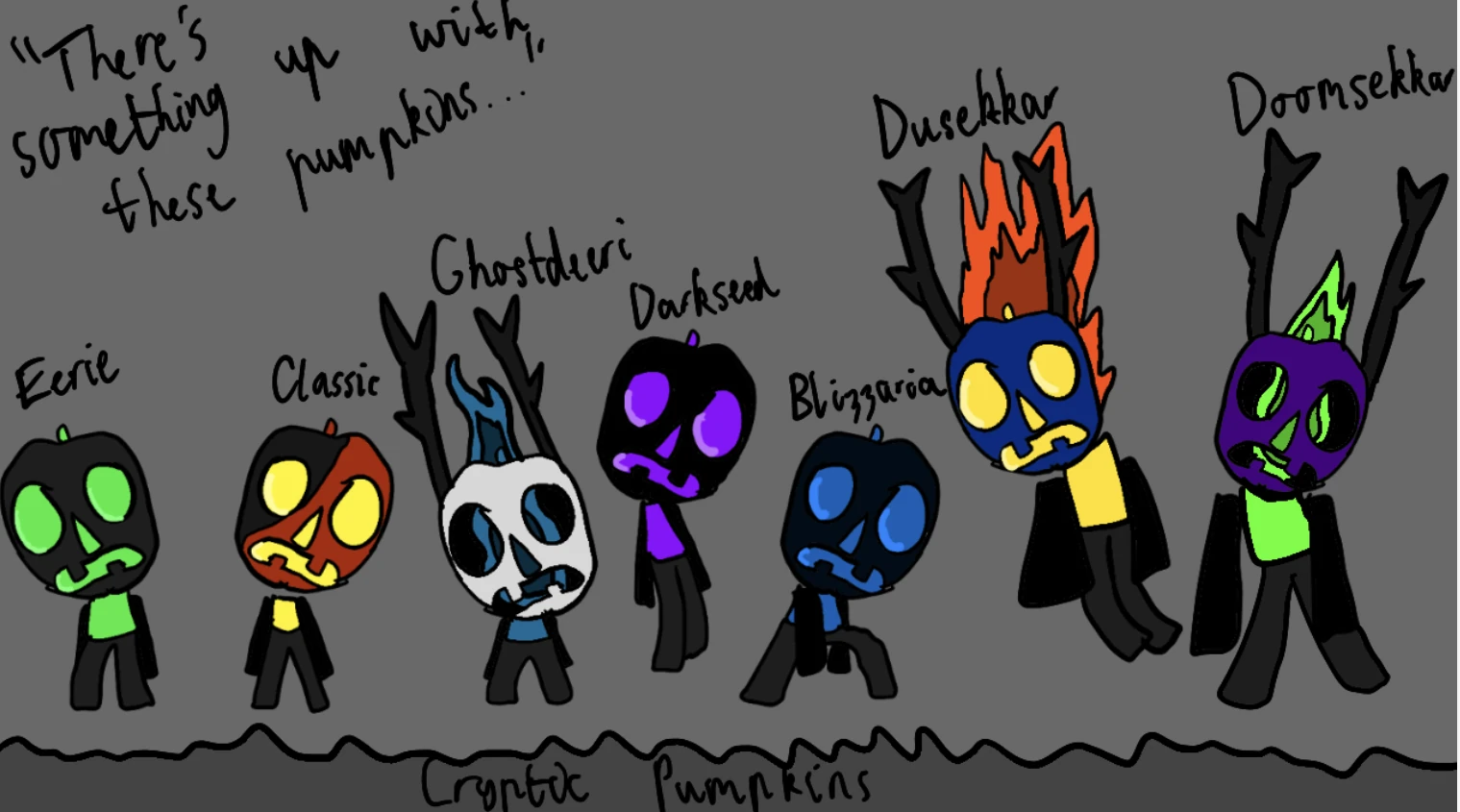 Uber Set Concept: Cryptic Pumpkins | Fandom