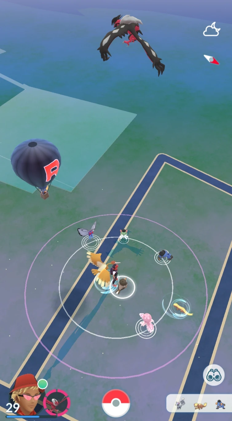 I haven't had a flying buddy before, so I got weirded out, I heard that ...