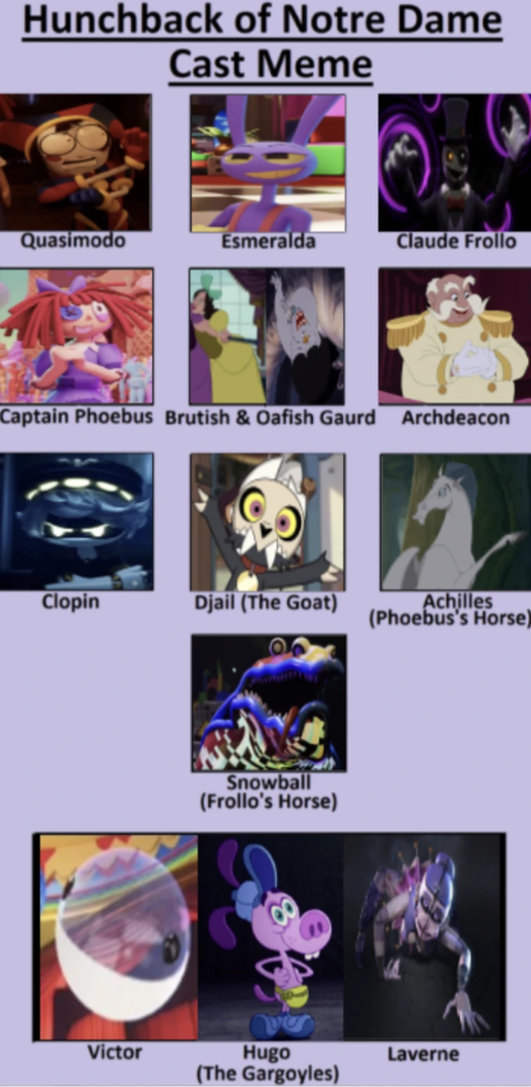 Just 2 general cast memes (Not related to spoof cast memes or ...