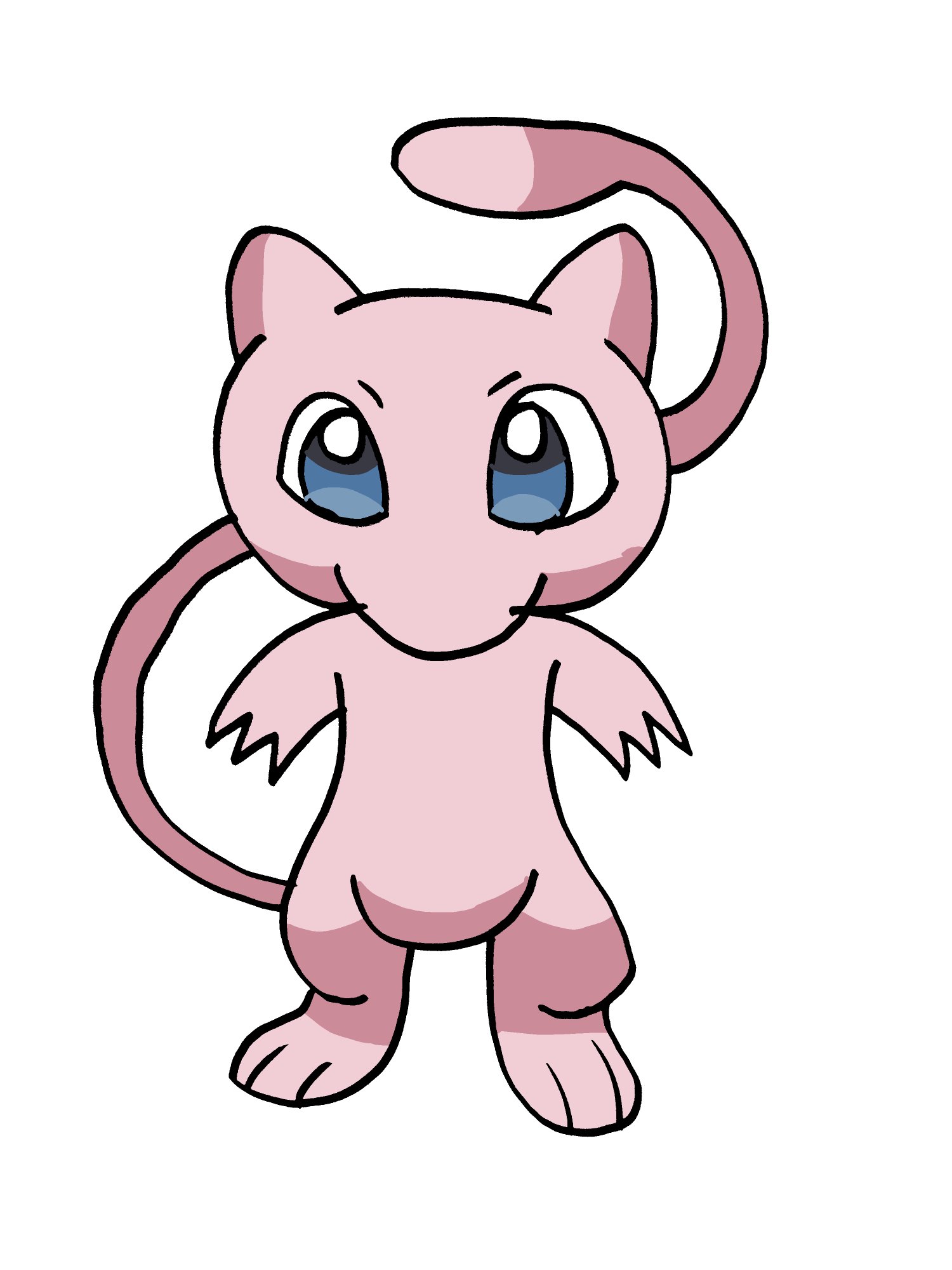 My drawing of Mew | Fandom