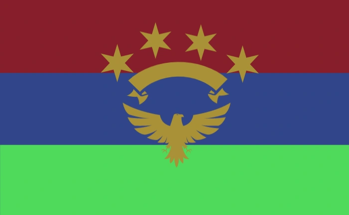 i literally just designed my first flag ever for a tradelands faction ...