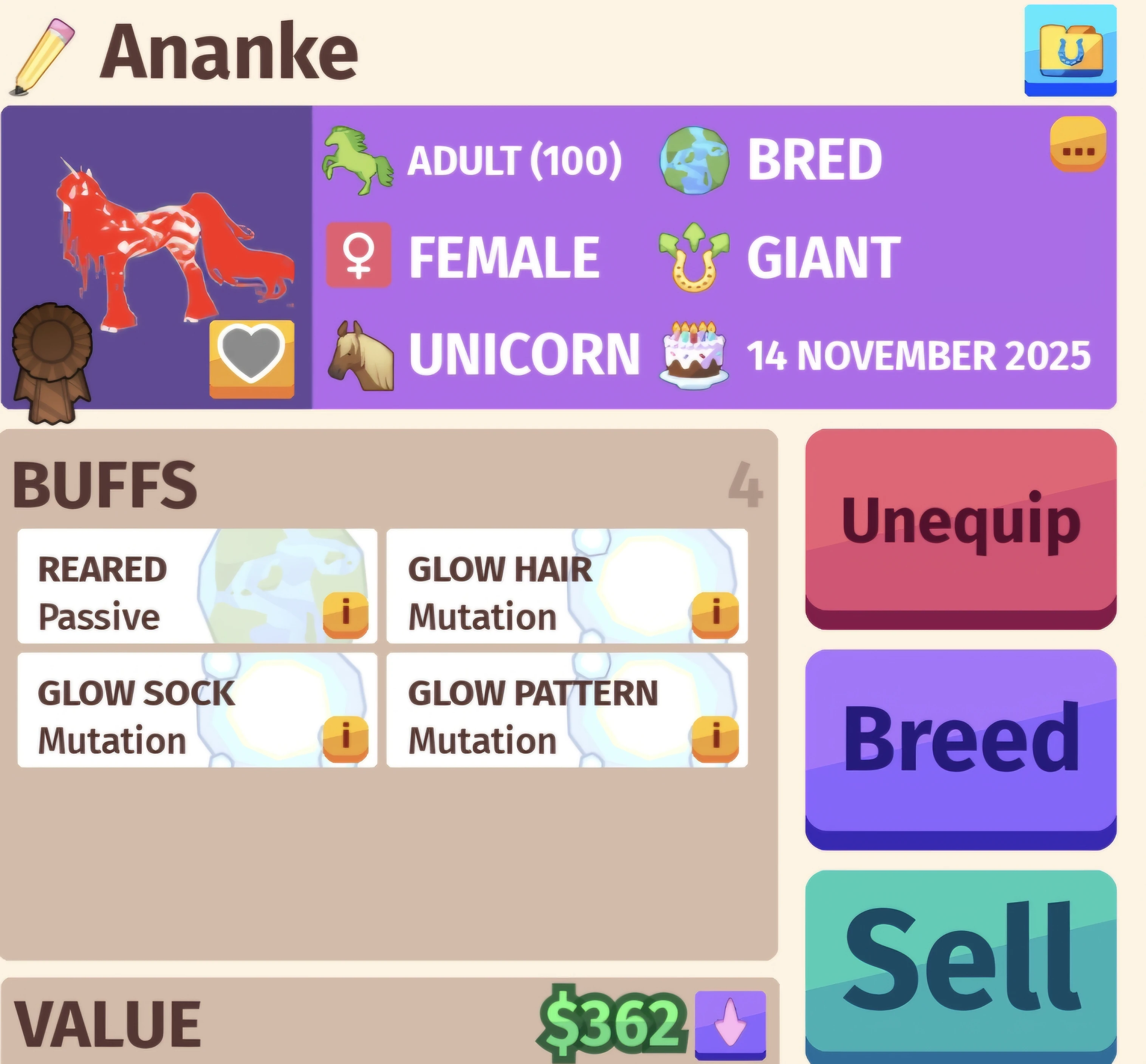 Selling this triple glow uni! 🍷 | Fandom