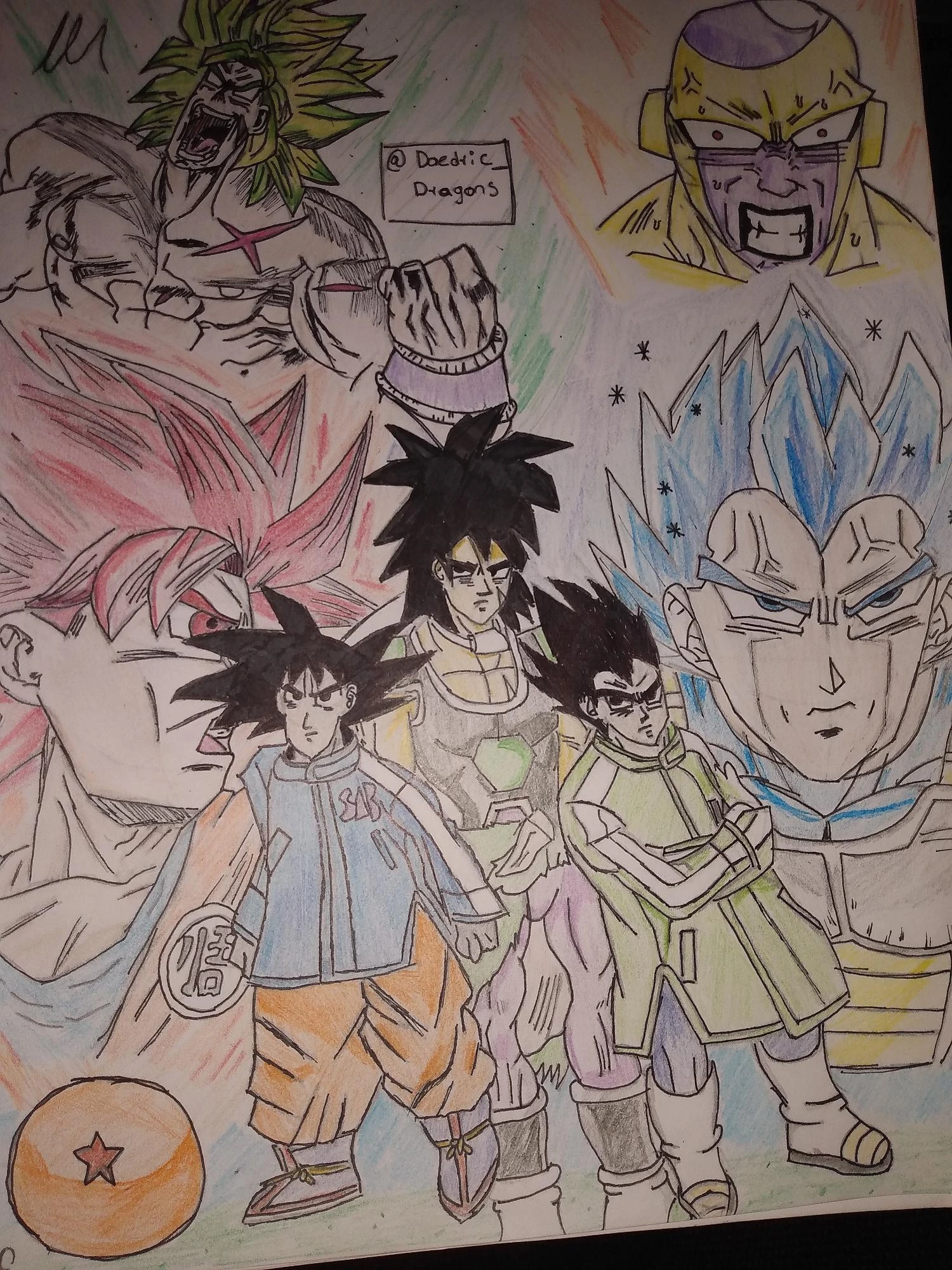 Finished one of my most complex drawings ever yet. Please rate? It ...