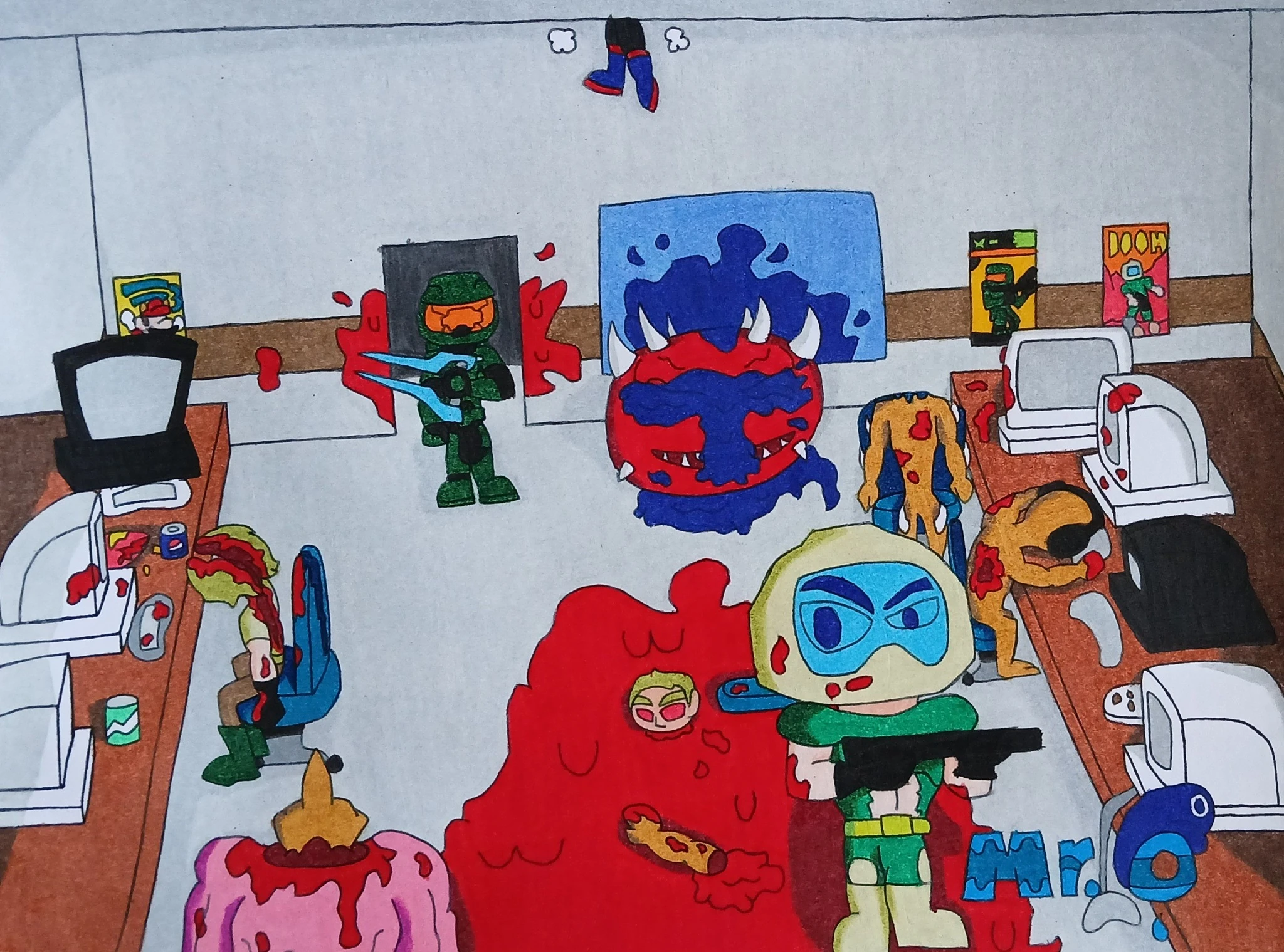 DB REWIND #2: Master Chief vs Doomguy! By Mr.O! | Fandom