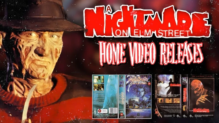 A Nightmare On Elm Street (1984) Home Video Releases | Exploring ...