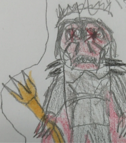 Some old made up monsters I drew a few years ago when I was interested ...