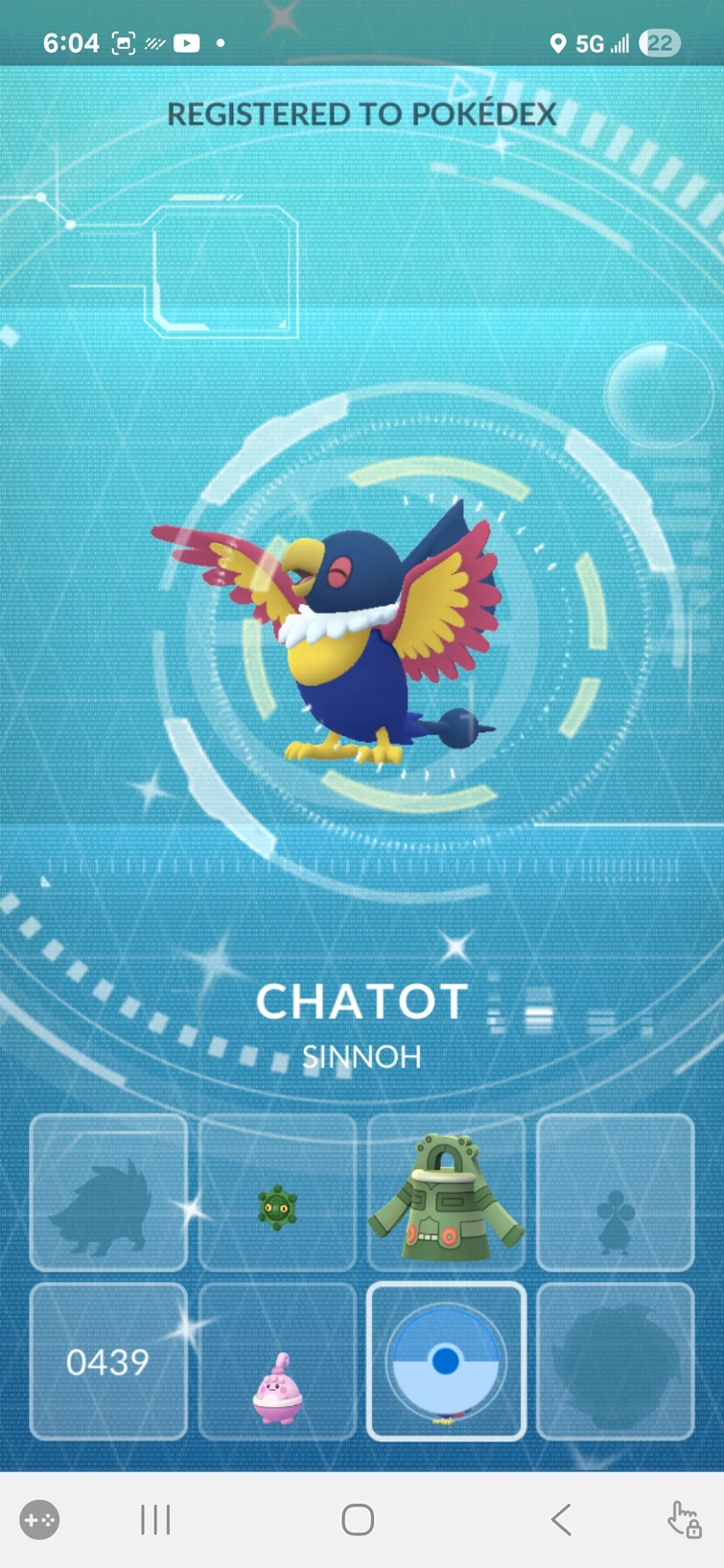 Shiny Chatot in just 4 encounters! | Fandom