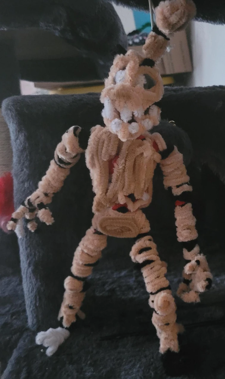 I made a Springtrap with pipe cleaners | Fandom