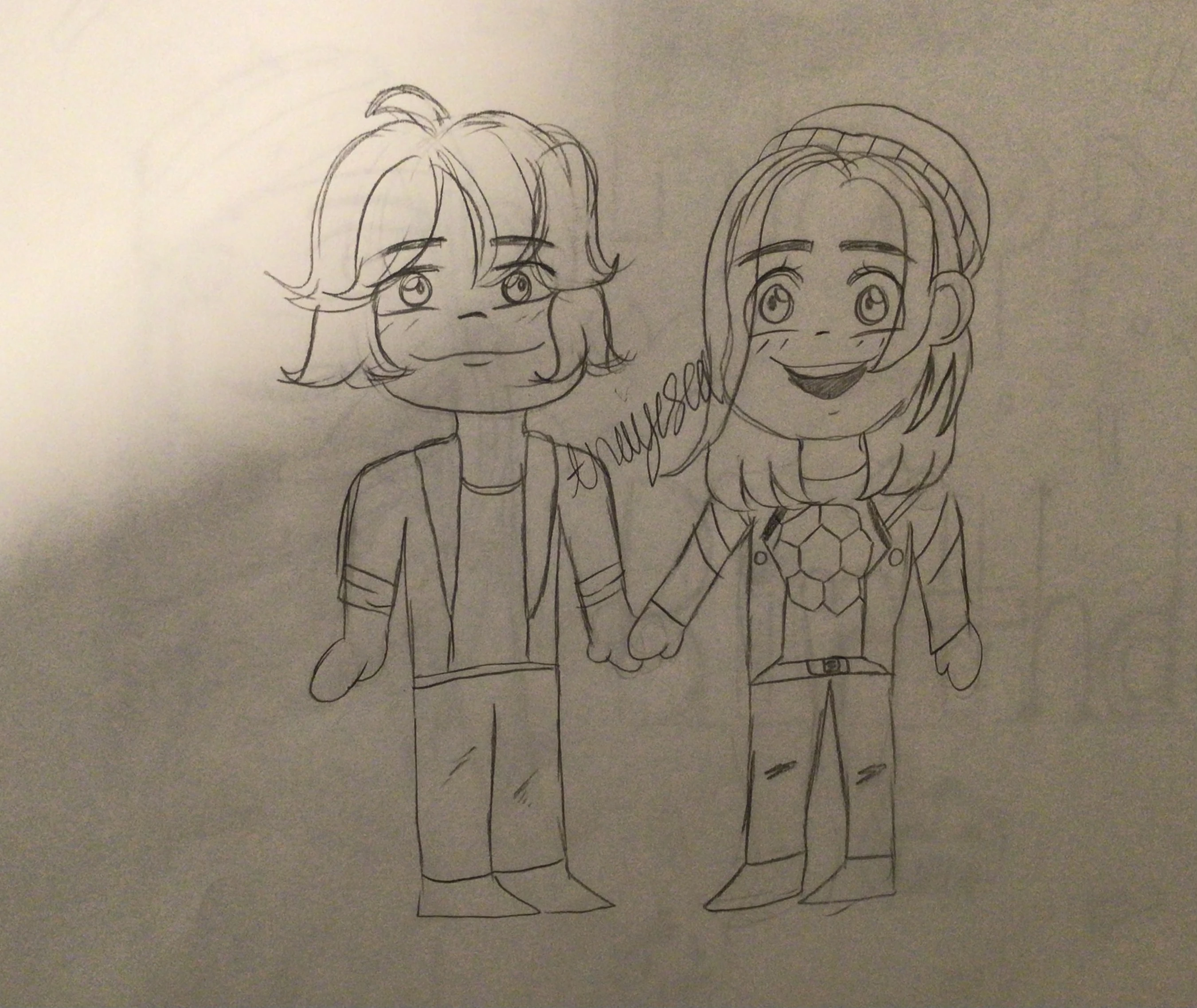 Lukzoe chibi drawing | Fandom