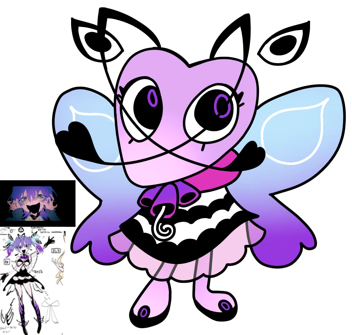 flutter skin based off one of my fav vocaloid songs | Fandom
