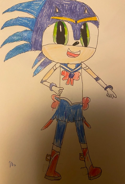 Sailor Sonic fanart | Fandom