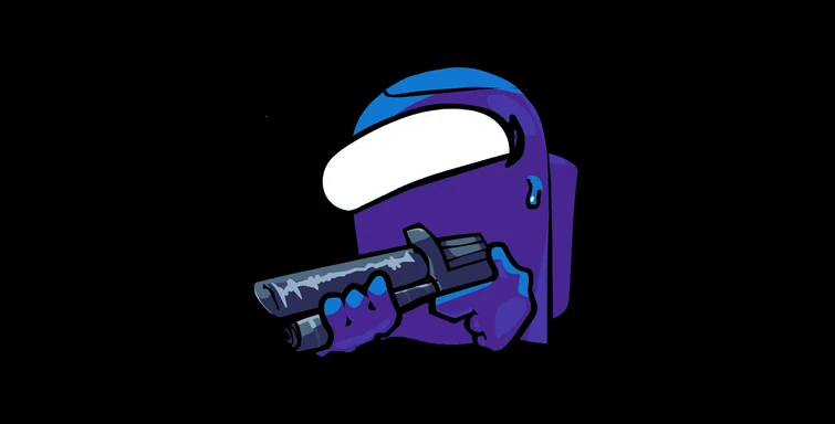 Blue Crewmate Apprenshive Sprites but he's visor is white (means scared ...