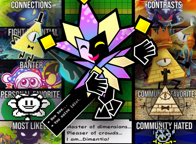 Dimentio (Paper Mario) matchup chart! | Fandom