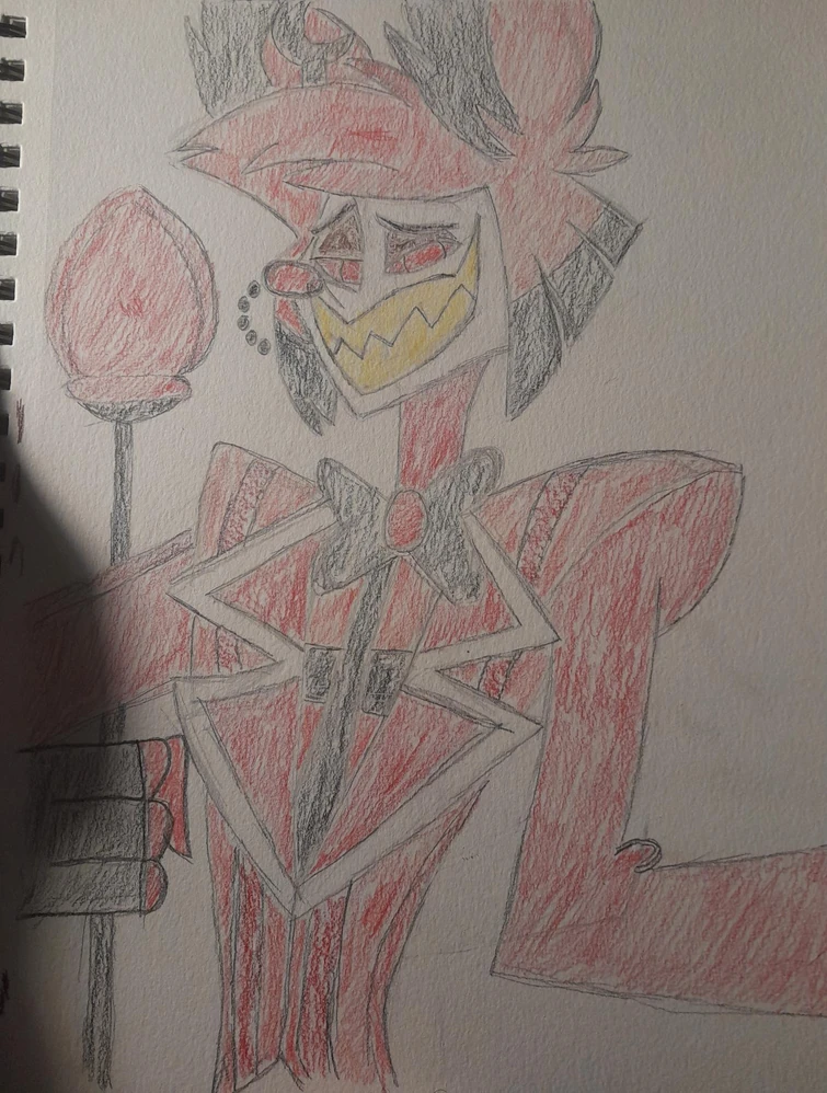 Alastor the Radio Demon from Hazbin Hotel Fanart | Fandom