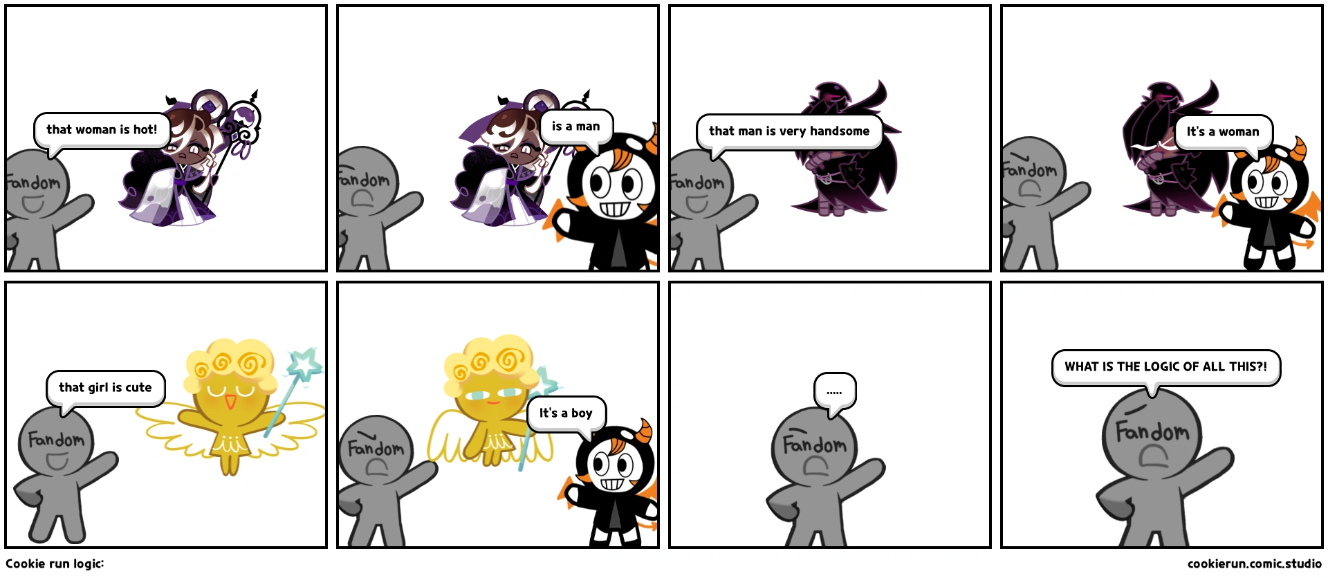 literally cookie run logic: [update: Guys I didn't know angel was non-binary!] | Fandom