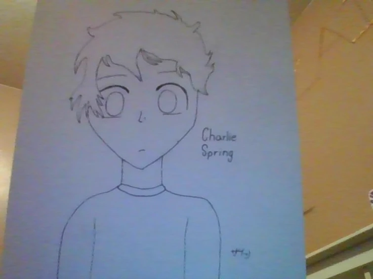 I drew Charlie! | Fandom