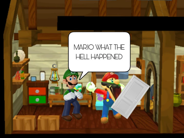 SMG4 Shortened: Mario gets his pingas stuck in the door | Fandom