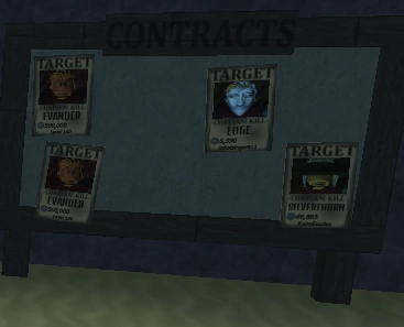 Evander takes over the bounty board | Fandom