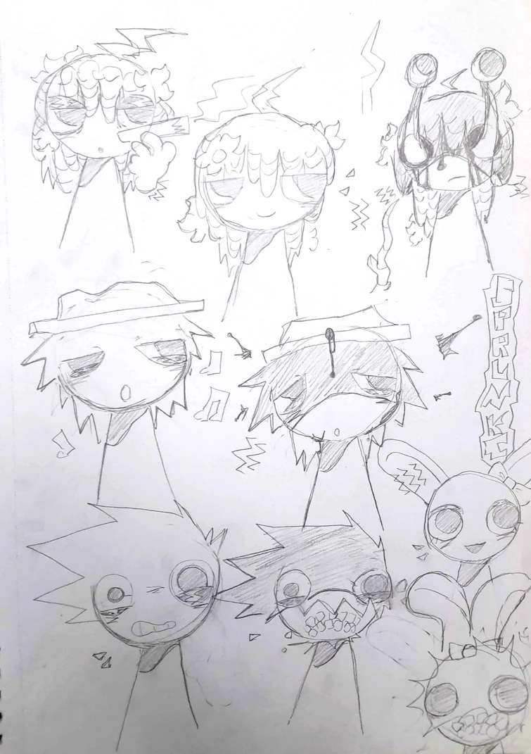 sprunki fanart i made at skl by memory | Fandom