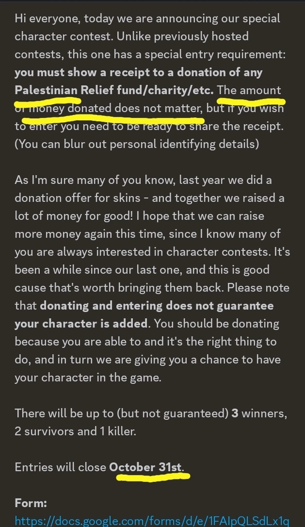 SPECIAL CHARACTER CONTEST | Fandom