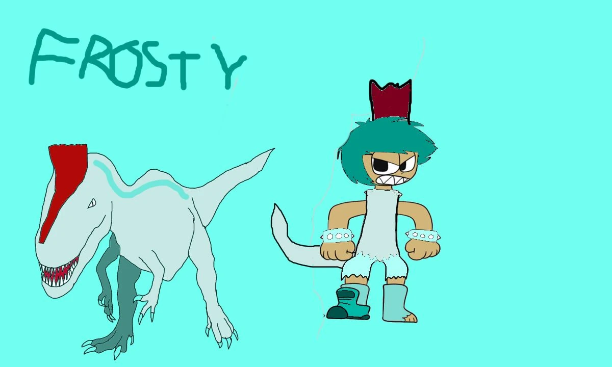 Frosty the Cryolophosaurus in Human Style | Fandom