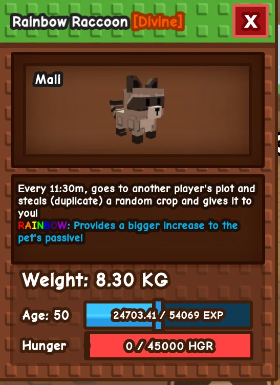 Trading a Rainbow Raccoon | Fandom