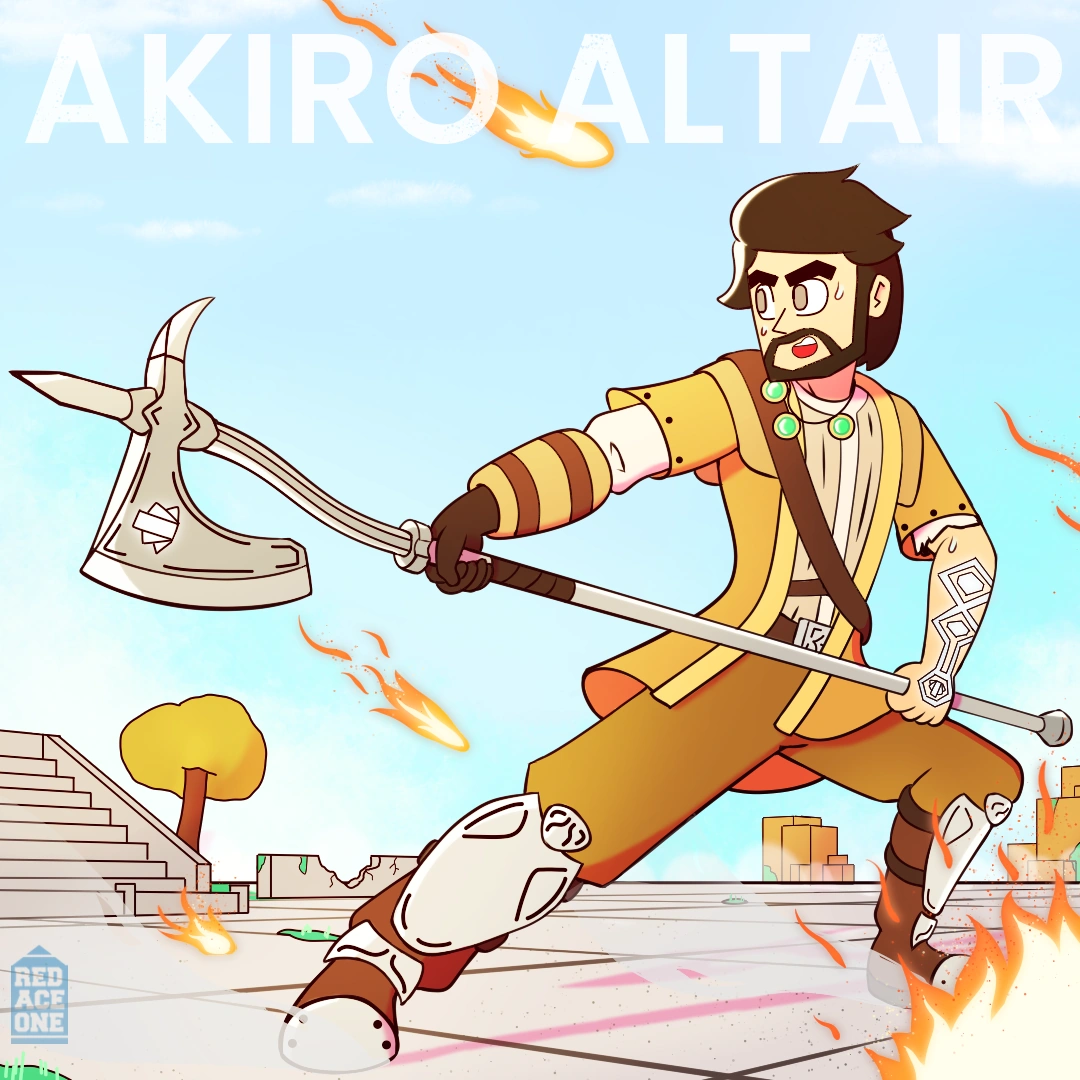 MY AO OC! A K I R O A L T A I R | Fandom