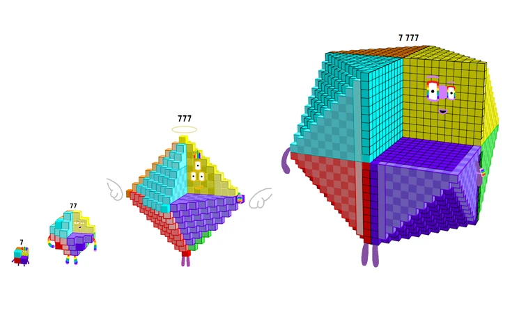 The rainbow 7, 77, 777, 7777! | Fandom