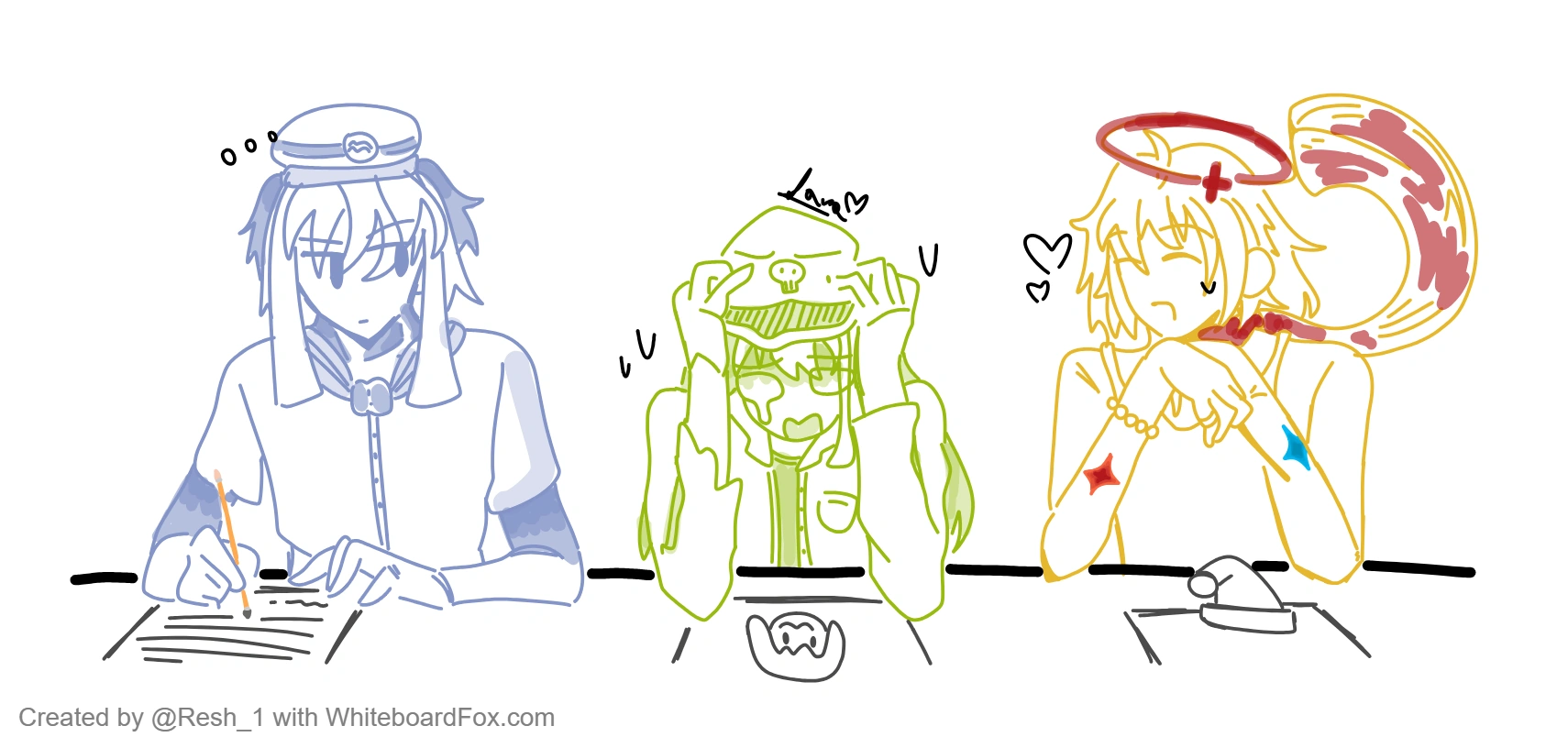 trio again non headcanon | Fandom