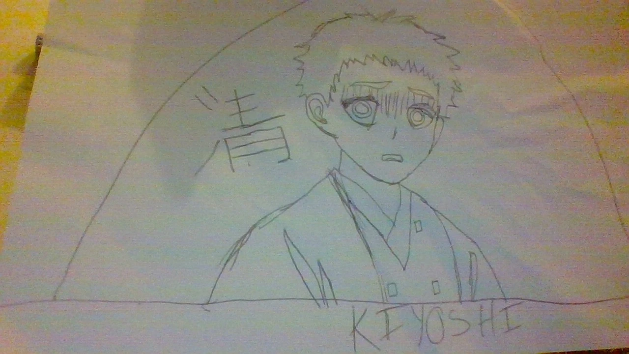Kiyoshi Drawing (for SprinklesMission's art contest) | Fandom