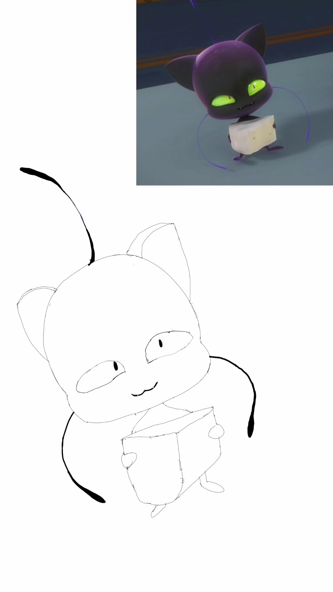 My Plagg sketch | Fandom