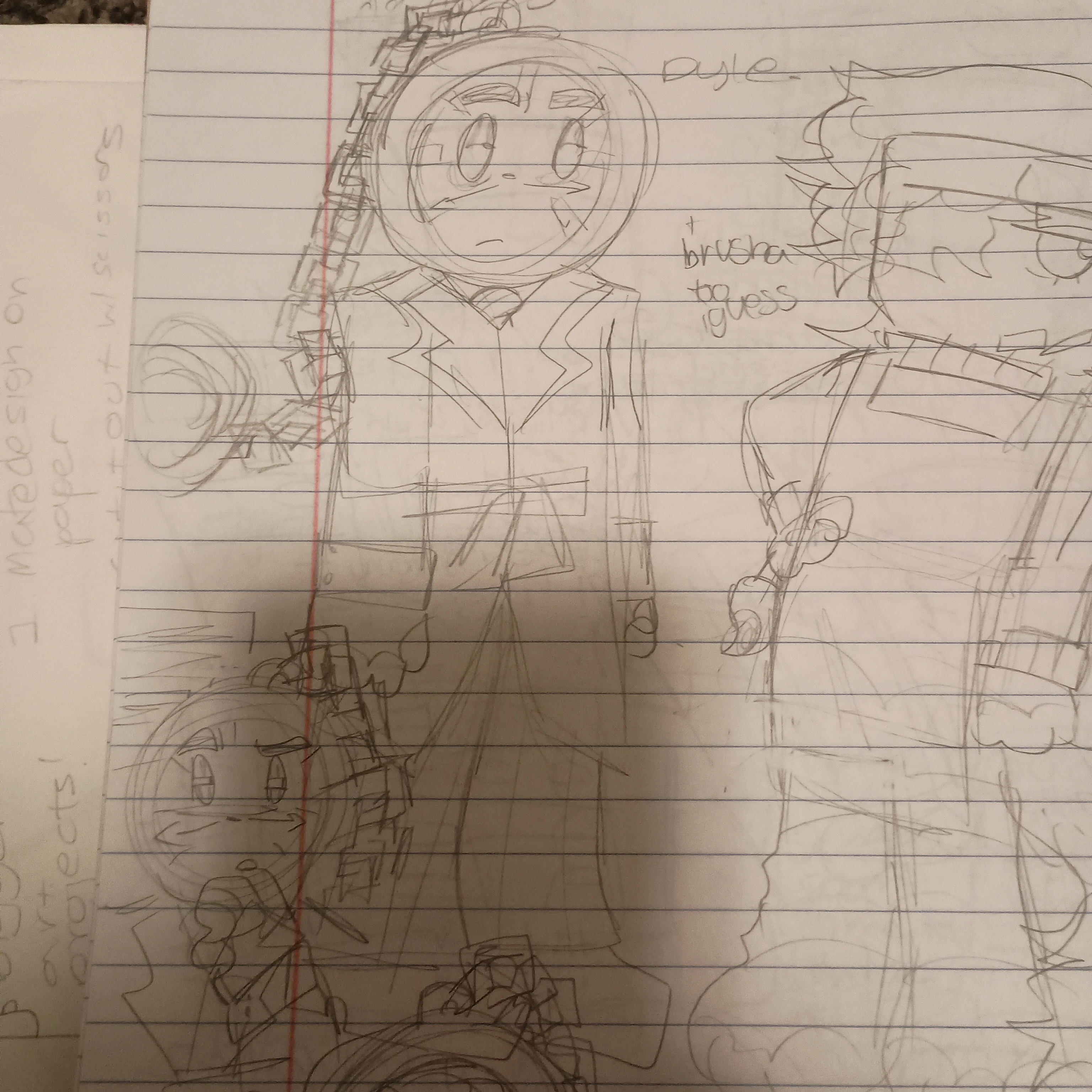 First drawings of Dyles when he released.... | Fandom
