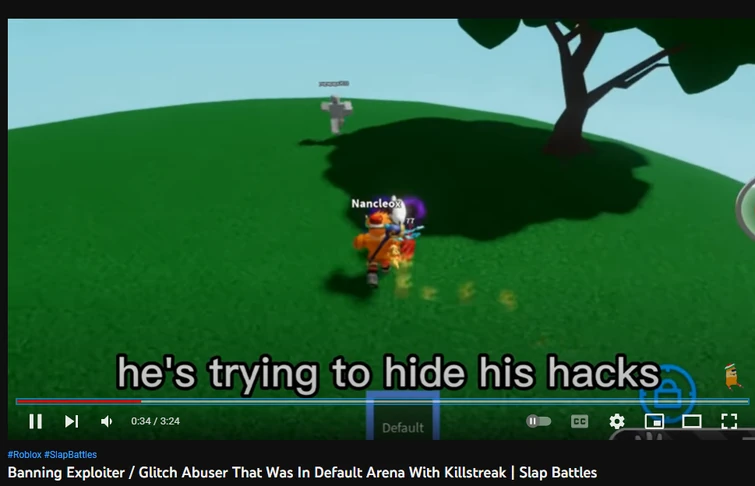 imagine being an admin and still dont know there is a glitch called ...