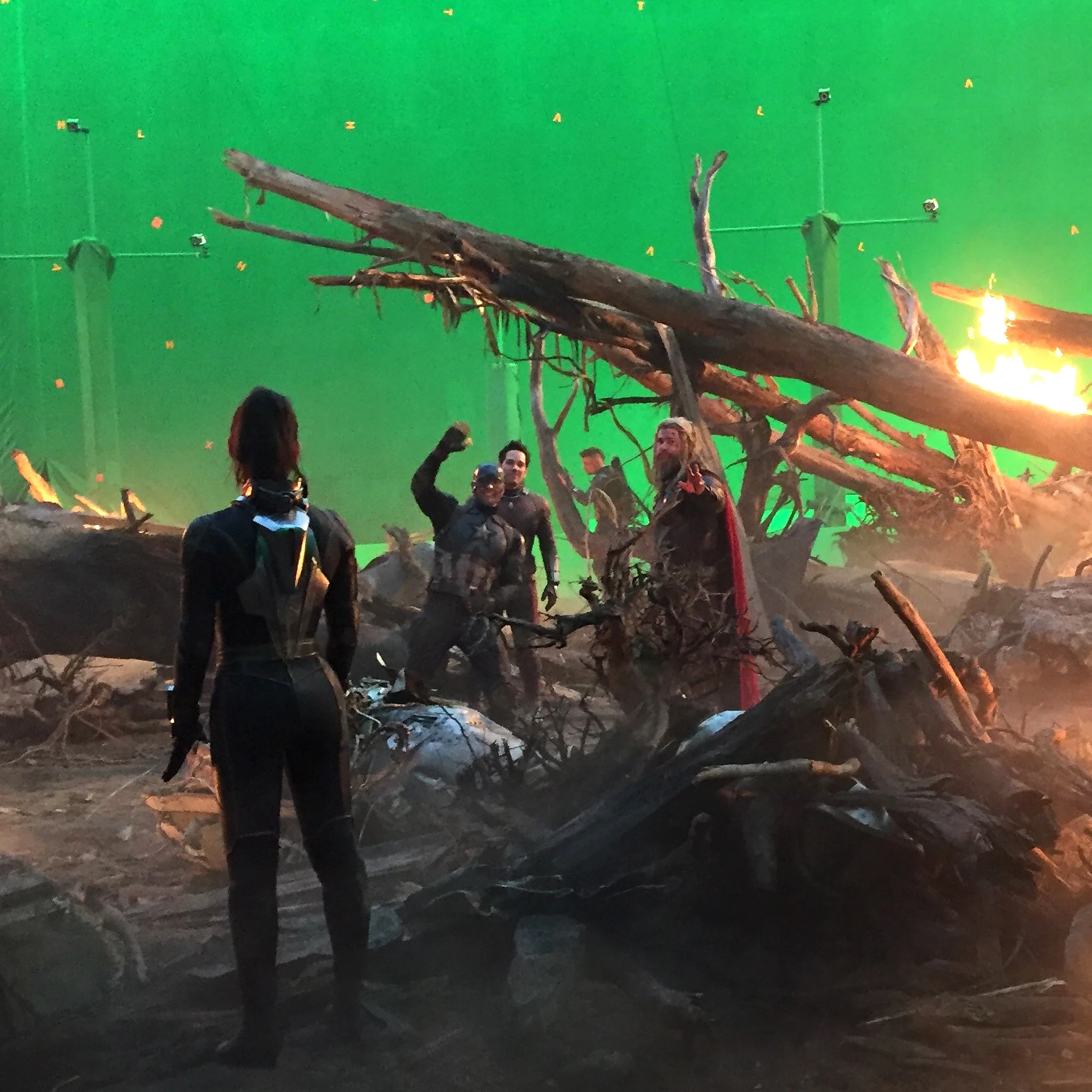 is Marvel Studios overuse green screens in previous projects? | Fandom