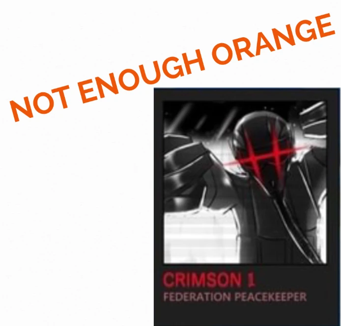 Crimson 1 be like | Fandom