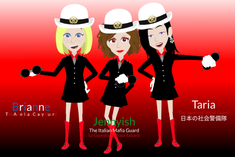 Hey glyris! Look i'll thought 3 security guard on mafia angels. | Fandom