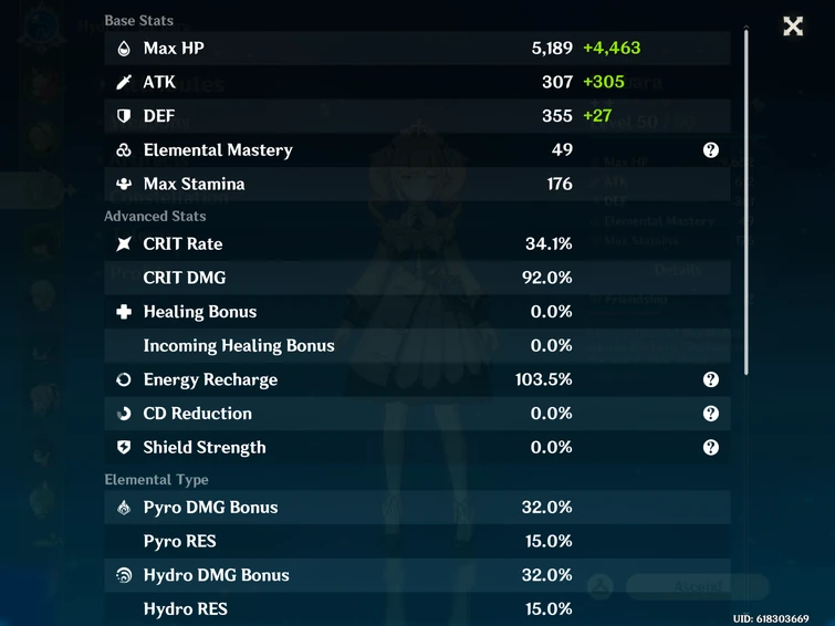 Barbara DPS build (work in process) | Fandom