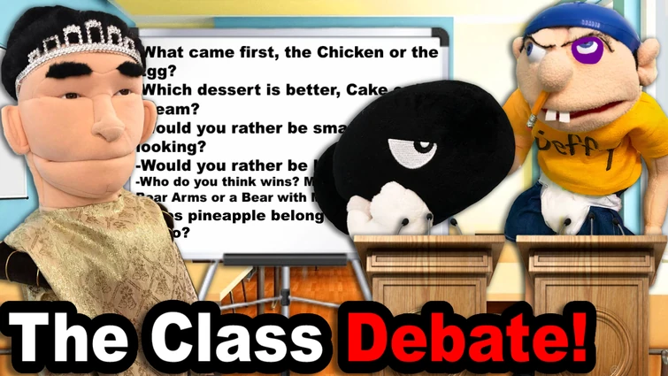 SML IDEA: The Class Debate! [puppet + plush versions] (NO USING ...